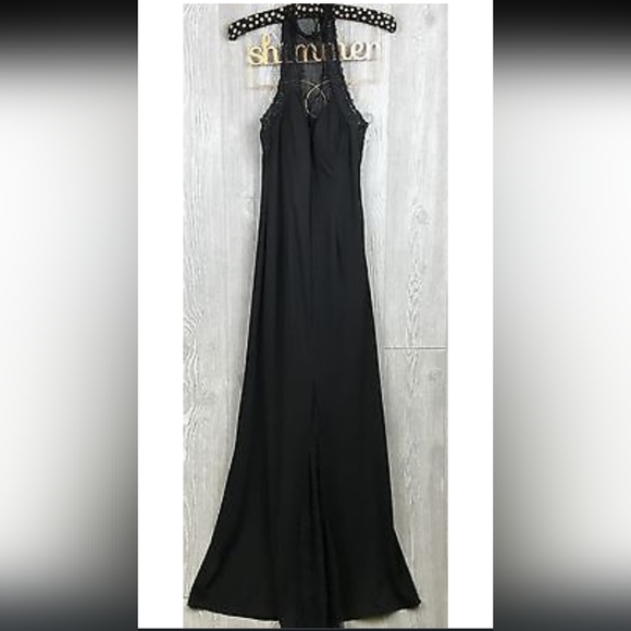 ignite | Dresses | Ignite Carol Lin Evening Formal Dress Black Gown ...